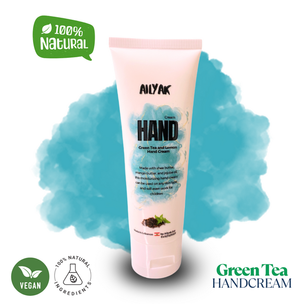 Hand cream Greentea lemon – Ailyak Shop